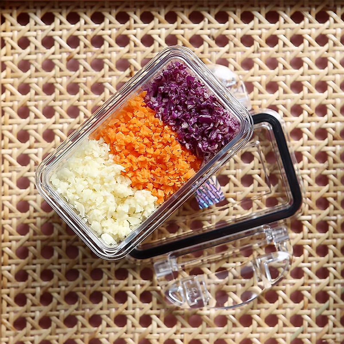 gotman Airtight Food Storage Container With Lid (7.4 oz) Leak-Proof Liquid Food Box | BPA-Free | Meal Prep | Microwave, Freezer and Dishwasher Safe | Kitchen Fridge Organizer Boxes | Fresher Food