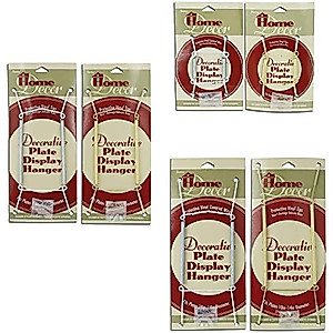 Gold 10 to 14-inch Expandable Plate Display Hanger for Home