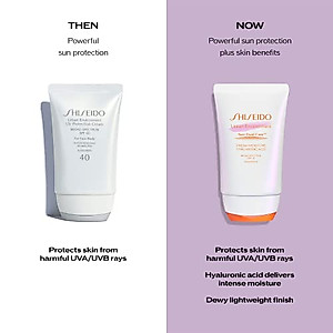 Shiseido Urban Environment Fresh-Moisture Sunscreen SPF 42 - 50 mL - Protects Against UVA/UVB Rays & Pollution - 12-Hour Hydration - Water Resistant for 40 Minutes - Non-Comedogenic