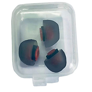 Zotech 3 Pcs Silicone Eartips Ear Buds Replacement Earphone Ear Tips for Plantronics Voyager 5200 & Voyager Legend Headset (Black, Medium)