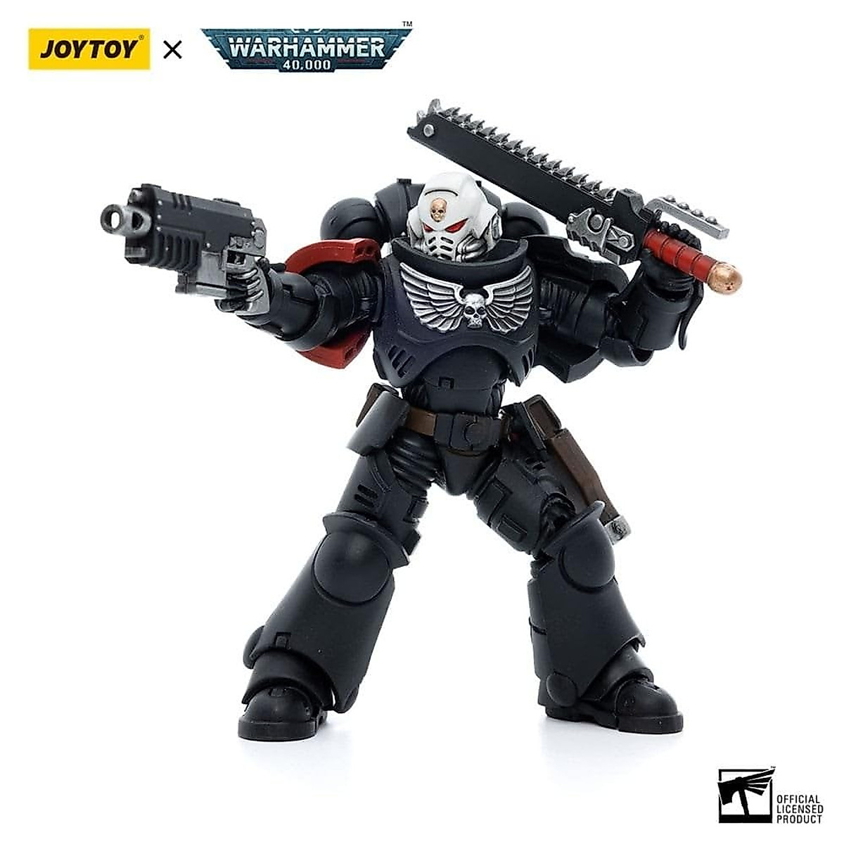JoyToy Warhammer 40K: Raven Guard Intercessors Sergeant Ashan 1:18 Scale Figure