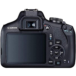 Canon EOS 2000D Rebel T7 Kit with EF-S 18-55mm f/3.5-5.6 III Lens + Accessory Bundle + Inspire Digital Deals Cloth
