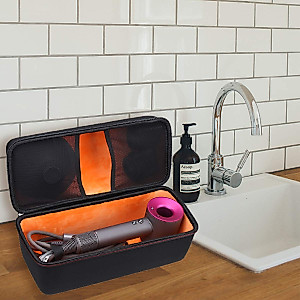 Mchoi Hard Carrying Case Fits for Dyson Supersonic Hair Dryer HD08 HD07 HD03 HD01 and Accessories, Case Only
