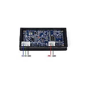 Taidacent BMS LCD Monitor Isolated RS485 Battery Meter RS485 Modbus Energy Meter Lithium Battery Voltage Current Coulomb Display