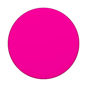Pink Solid Color Phone Accessory Cute for Women Hot Pink PopSockets PopGrip: Swappable Grip for Phones & Tablets