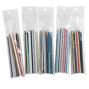 Keystone 100 Sanding Twigs or Sticks Ideal for Woodworking Hobby Arts Crafts Models Mixed Grits and Lengths Cushioned Abrasive (5 Pack)