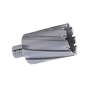 ACTOOL 1-7/8'' Diameter x 2'' Depth of Cut Carbide Tipped TCT ANNULAR Cutter with 3/4'' Weldon Shank