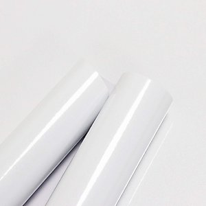 Toduso Glossy White Contact Paper for Countertops Removable Contact Paper White Peel and Stick Wallpaper Waterproof Easy to Clean Vinyl Roll Decorative Kitchen Cabinet Table Closet 15.8''x78.7''