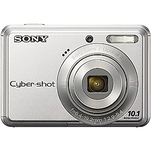 Sony Cyber-shot® DSC-S930 10-MP Digital Camera with 3x Optical Zoom, 2.4" LCD, Image Stabilization, Face Detection (Silver)