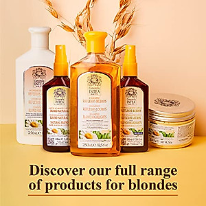 Intea Chamomile Shampoo - Premium Blonde Brightening Shampoo - Non-Ammonia, Easy Application for Natural or Dyed Hair - 8.5oz