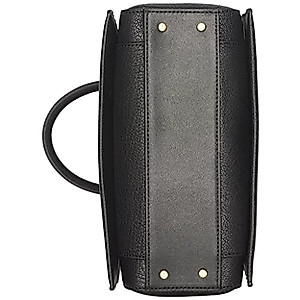 Calvin Klein Fern Top Handle Crossbody, Black/Gold