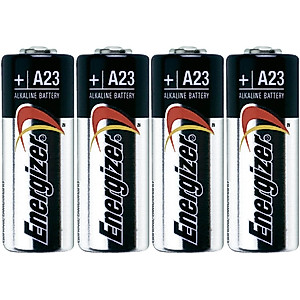 Energizer A23 Battery, 12V (Pack of 4)