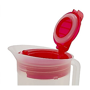 Primula TSIRE-3630 Today Shake and Infuse Pitcher, 8.2 x 6.4 x 11.1 inches, Red