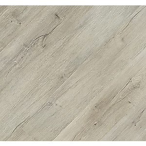 MSI Newlands 6 MIL x 7 in. x 48 in. Luxury Vinyl Flooring, Rigid Core Planks, LVT Tile, Click Lock Floating Floor, Waterproof LVT, Wood Grain Finish, Goncalo Gray, 1438.25 Square Feet