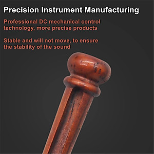 Miwayer Cocobolo Wood Guitar Bridge Pins Replacement Parts Brown for 6 & 12 String Acoustic Guitar (Big Abalone Dot)