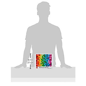 LEGO Rainbow Bricks 1000 Piece Jigsaw Puzzle