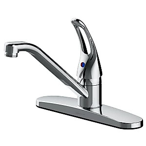 Seasons Anchor Point Single Handle Kitchen Faucet, with Deckplate, 1.8gpm