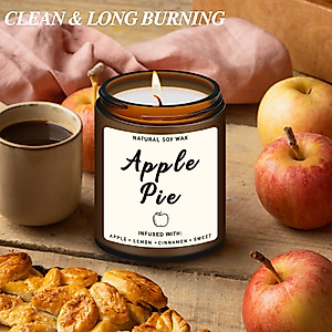 BILOLLY 4 Pack Fall Scented Candles Fall Gifts for Women Fall Scented Candles for Fall Autumn Halloween Thanksgiving Decor Candles for Home Scented Candles Set for Women