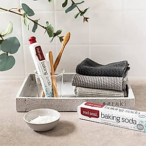 Red Seal Baking Soda Toothpaste – Neutralizes Plaque Acids, Nourishes, Protects Teeth & Gum Health Naturally & Cleans for Visibly Brighter Smile 3.5oz