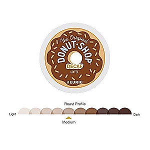 The Original Donut Shop Decaf K-Cup Pods, Medium Roast,12-Count, (Pack of 3) [Retail Packaging]