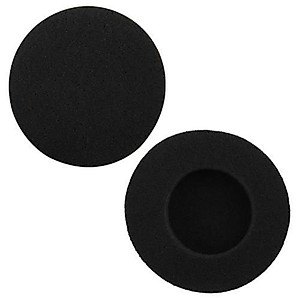 VEVER 10 Pairs 40 mm (1.5 Inch) Replacement Sponge Earpads Foam Pad Ear Cover for Philips Sony headphone (with VEVER LOGO package)