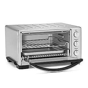 Cuisinart TOB-1010 Toaster Oven Broiler, 11.77" x 15.86" x 7.87", Silver (Renewed)