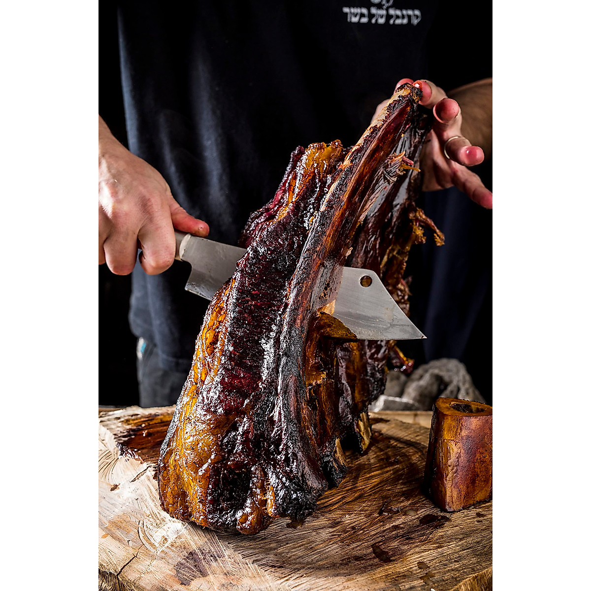 F. DICK – Red Spirit Chef Knife Ajax - Kitchen knife with 7.9" blade & 56 HRC - Ideal for meat & poultry - Stainless steel - Antique blade shape - Ultra sharp - Ergonomic handle - Made in Germany