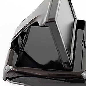 4.3" Car Auto Foldable Monitor LCD Screen Dash Stand 3M Sticker 12-24V Input Universal for Truck Auto 2 RCA Video Channels for Backup Camera/Rear View/DVD/Media Player