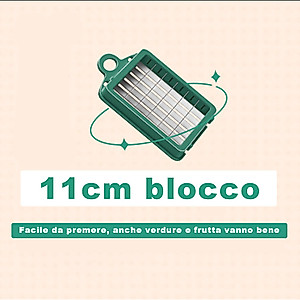 Johofiow Vegetable Chopper, Food Shredder with Container, Mandoline Slicer, Cheese Grater, Veggie Dicer Slicer Cutter, Egg white separator,Includes Bonus hand protector& Kitchen Gadgets