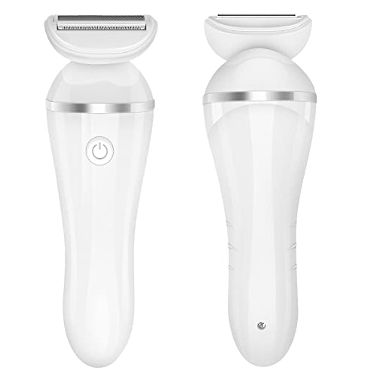 MHSY Electric Razor for Women, 3 in 1 Womens Shaver for Pubic Hair, Wet Dry Hair Removal Cordless Bikini Trimmer for Legs Underarms and Bikini Line Painless USB Rechargeable Lady Body Shaver