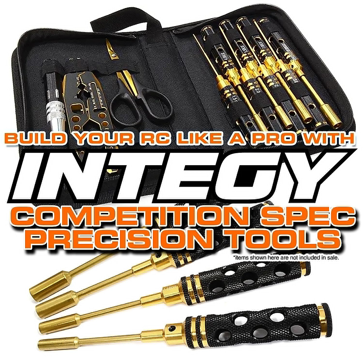 Integy RC Upgrades for Axial, 12mm Hex Wheel (4) Hub 8mm Thick for Axial 1/10 Wraith 2.2-inch & RR10 Bomber 4WD