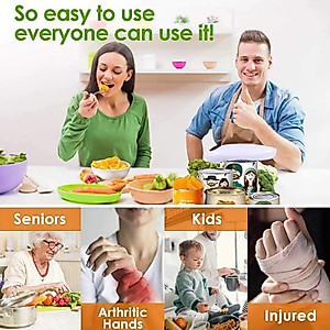 Electric Can Opener,One-touch Automatic Can Opener Smooth Edge Food-Safe, Kitchen Gadget Gift for Chef, Women, and Senior with Arthritis