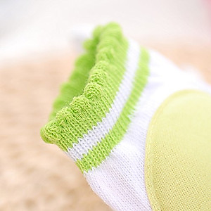 Hillento Elastic Unisex Infant Toddler Baby Kneepads, 3 Pairs, Random Color