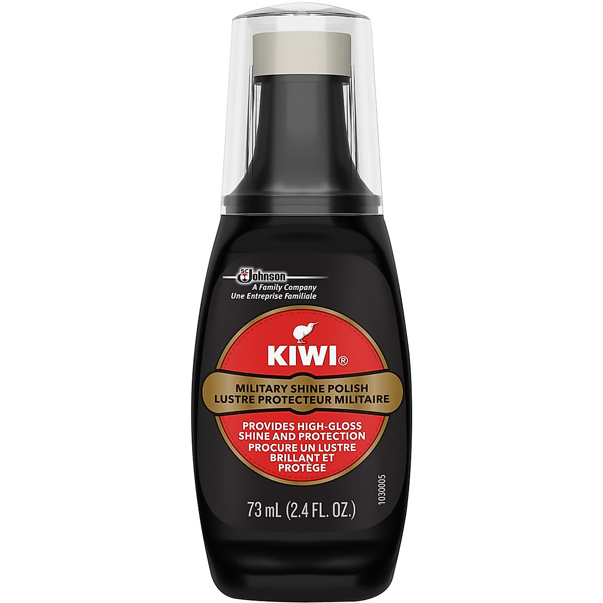 KIWI Honor Guard Instant Spit Shine Black, 2.5 FL OZ (Pack - 1)