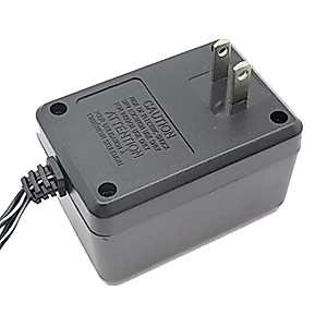 AC Power Supply Adapter and AV Cable Adjustable for SEGA Genesis 1 (Model: 1601) Durable ZOOJR
