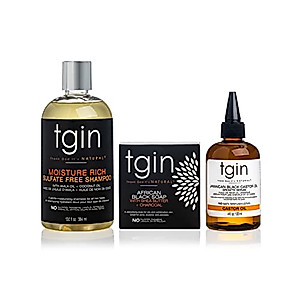 Thank God It's Natural tgin Jamaican Black Castor Oil, Hair & Body Serum - 4oz