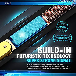 Tekk Short Antenna Compatible with 2007-2024 Chevy Silverado 1500 | Designed for Optimized FM/AM Reception | 4.8 Inches