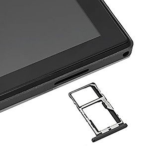 Honio 10.1 Inch Tablet, 8MP Front 16MP Rear Octacore CPU US Plug 100-240V 5G WiFi Support 4G LTE 12GB 256GB Tablet 12.0 (Silver)