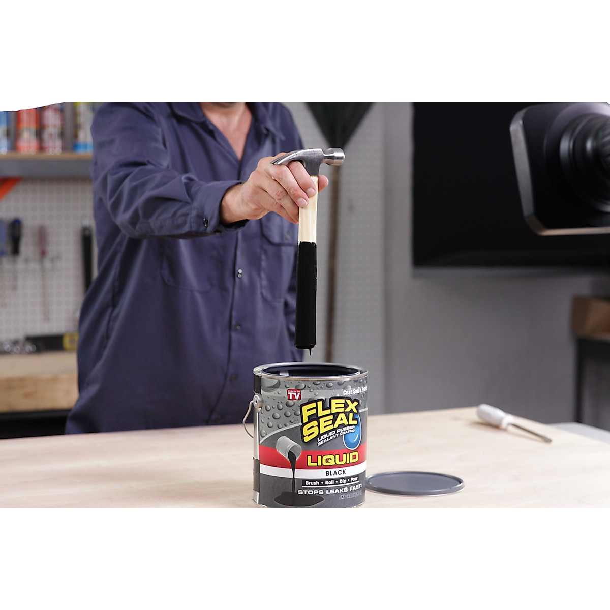 Flex Seal Liquid, 1 Gallon, Black, Liquid Rubber Coating Sealant, Waterproof, Flexible, Breathable, and UV Resistant, Roof Repair, Basements, RV, Campers, Trailers, Marine, EPDM, Masonry