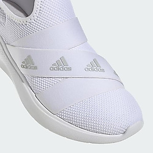 adidas Women's Puremotion Adapt Sportswear Sneaker, White/Grey/White, 6.5