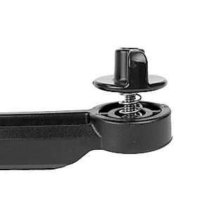 YakAttack 8" Extension Arm for LockNLoad Track Mounted Accessories - Fits Rod Holders, Fish Finder Mounts and More