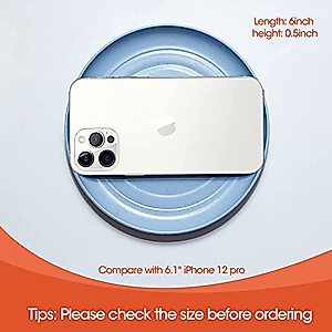 SHECIPIN 12 PACK 6 Inches Lightweight Mini Wheat Straw Plates,Reusable Plate Set Dishwasher & Microwave Safe,Unbreakable Deep Dinner Plates, Plastic Plates Reusable,They are easy to clean BPA free