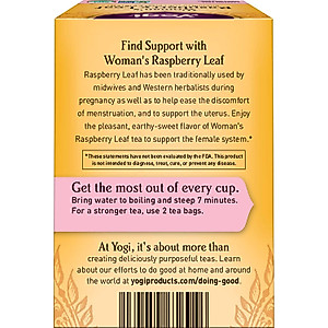 Yogi Women's Raspberry Leaf Tea