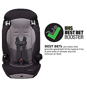 Cosco Finale DX 2-in-1 Booster Car Seat, Forward Facing 40-100 lbs, Rainbow