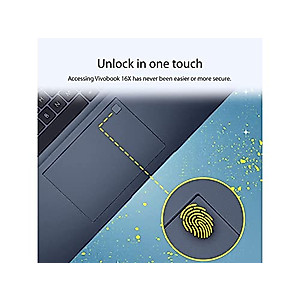 ASUS Vivobook 16X 16 WUXGA 16:10 Slim Laptop AMD Ryzen 5 5600H AMD Radeon Graphics USB Type-C Wi-Fi6 Bluetooth5.0 Backlit KB Fingerprint Reader Windows Hello Win11 w/HDMI(40GB RAM | 2TB SSD)