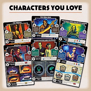 Ravensburger Horrified: Universal Monsters Strategy Board Game | Age 10 & Up | Co-Operative Gameplay | Unique Monster Challenges | Perfect for Family Game Night