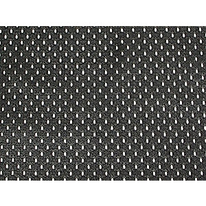 SyFabrics Large Sports Jersey mesh Fabric 58 inches Wide Black