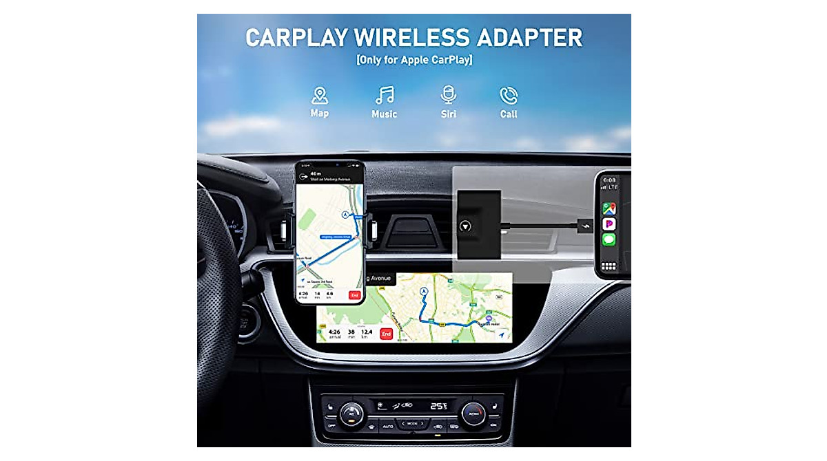 Teeran Wireless CarPlay Adapter | Easy Wired to Wireless
