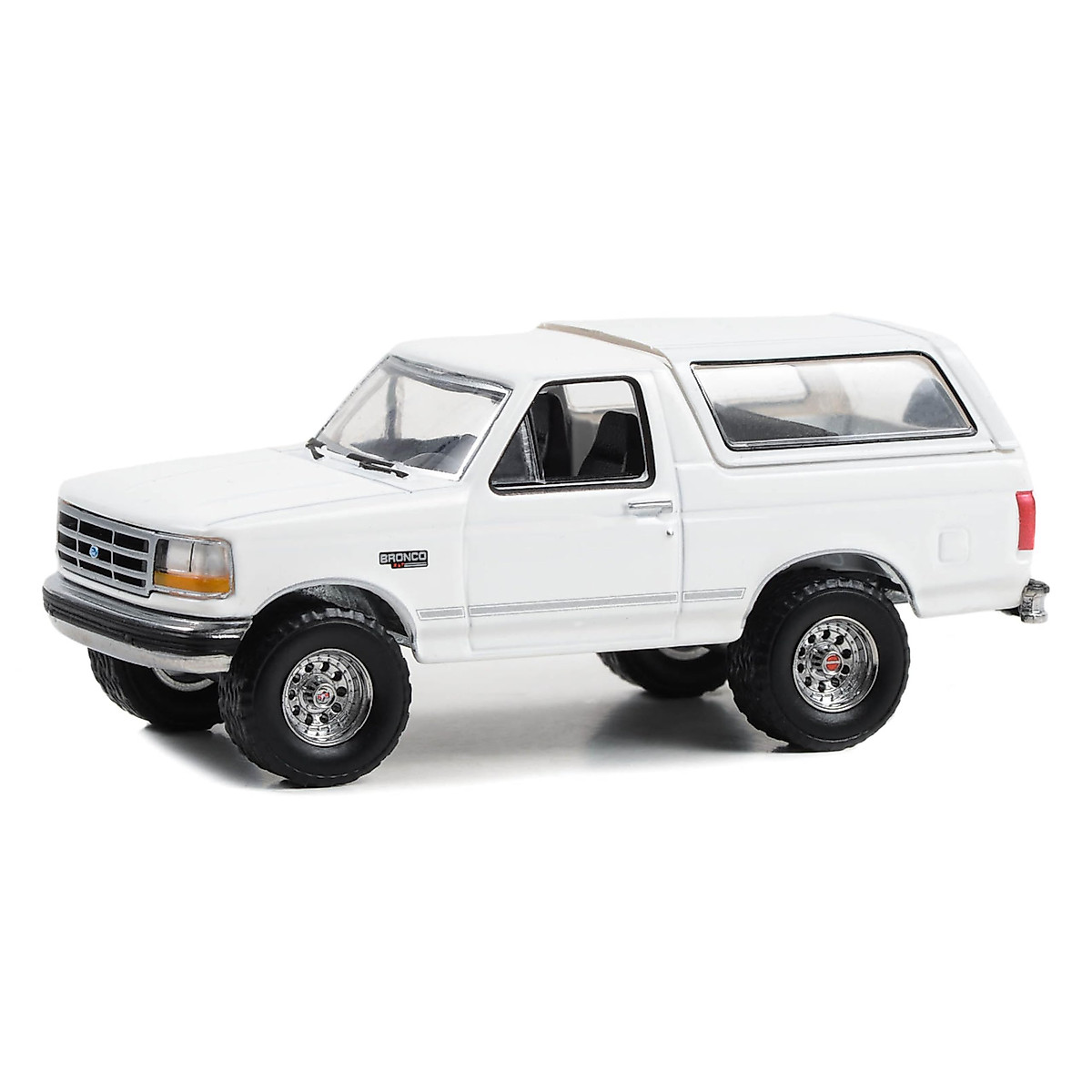 1993 Bronco XLT Oxford White Hobby Exclusive Series 1/64 Diecast Model Car by Greenlight 30452