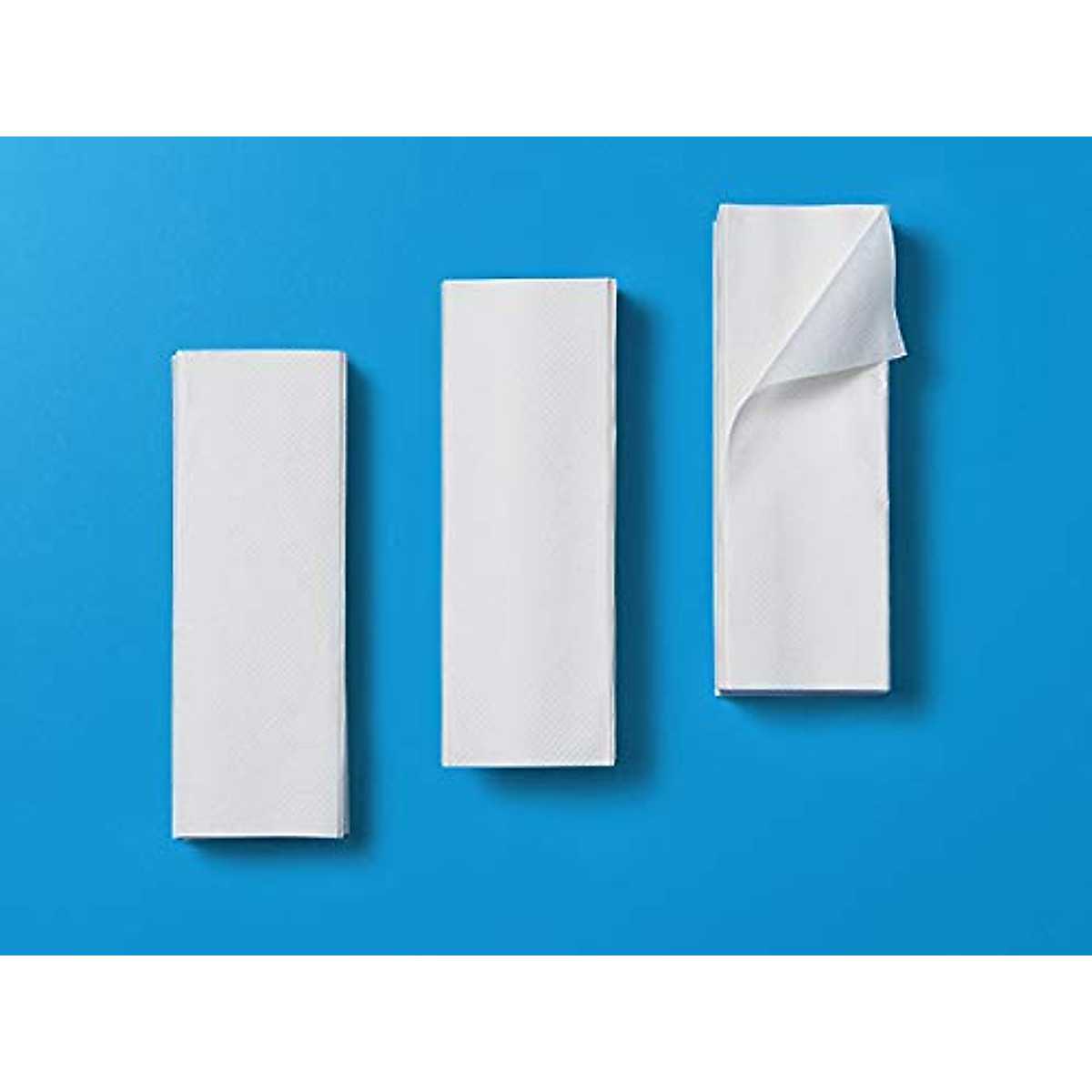 AmazonCommercial 1-Ply White Multifold Paper Towels|Bulk for Business|Tri-Fold Hand Towels|Compatible with Universal Dispensers|FSC Certified|250 Sheets per Pack (16 Packs)(9.5" x 9.25" Sheet)